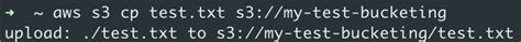 Aws S3 Cp Examples How To Copy Files With S3 Cli Devops Junction