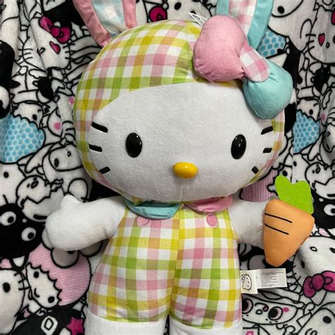 Hello Kitty Easter Plush New Check Out My Other Depop