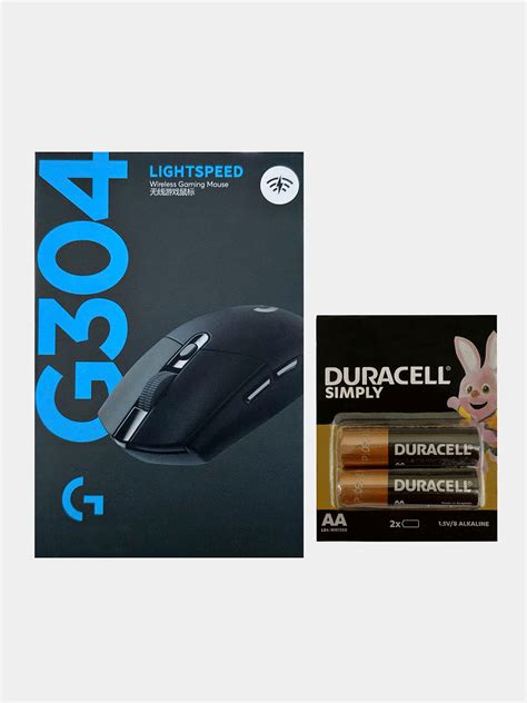 Беспроводная игровая мышь G304 c батарейками в комплекте купить по ...