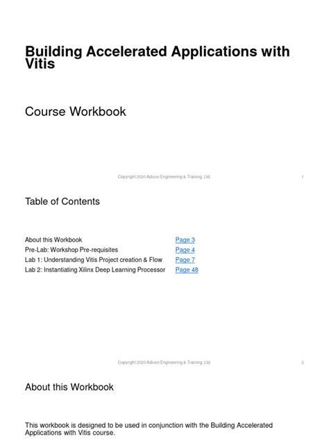 Building Accelerated Applications With Vitis Lab Pdf Directory Computing Deep Learning