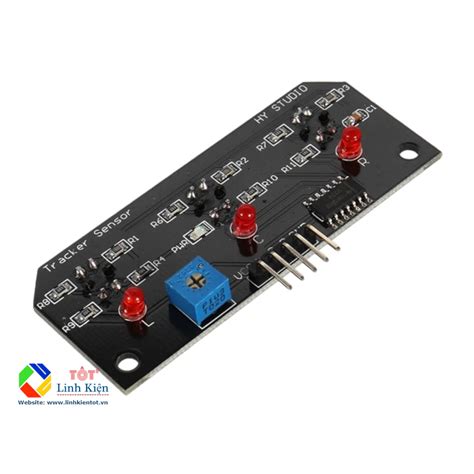 Module Dò Đường Tcrt5000 3 Kênh Làm Xe Robot Tracker Sensor