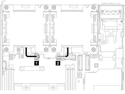 Fan Module Cable Routing ThinkEdge SE360 V2 Lenovo Docs