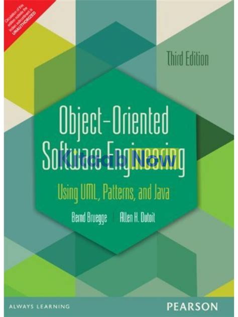 Object Oriented Software Engineering Using Uml Patterns And Java 3rd Edition Kitaabnow