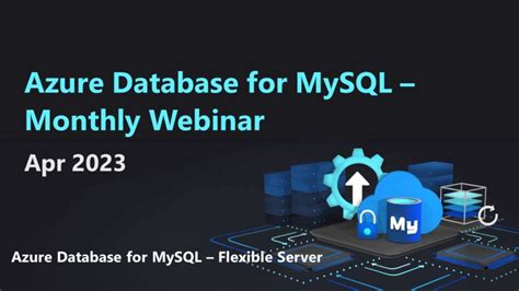 Azure Database For Mysql On Linkedin Webinar Database Data Azure Performance Mysql