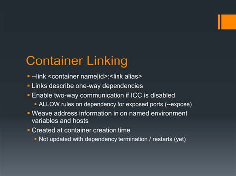 Single Host Docker Networking Ppt