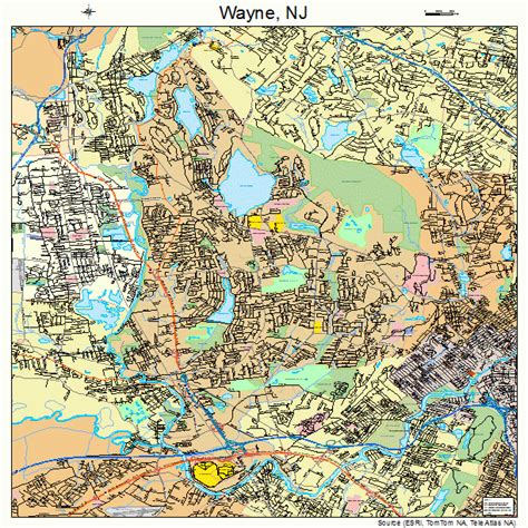 Wayne Nj Zip Code Map At Douglas Reddy Blog