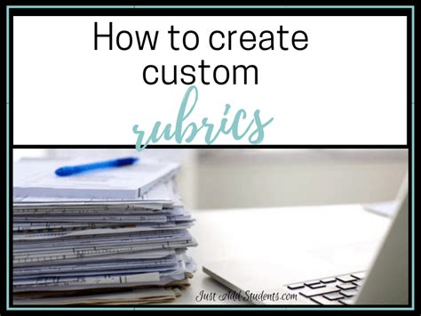 How To Create Custom Rubrics For Any Assignment Just Add Babes