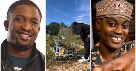 Dare Alade Begs For Forgiveness As He Visits Sound Sultans Grave