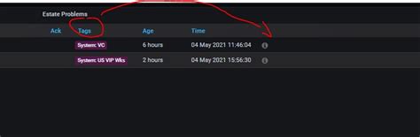 Re Arranging Columns In Zabbix Problem Panel · Issue 1204 · Grafana