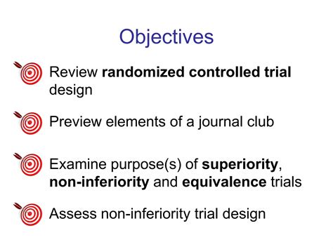 Superiority Equivalence And Non Inferiority Trial Designs Pdf