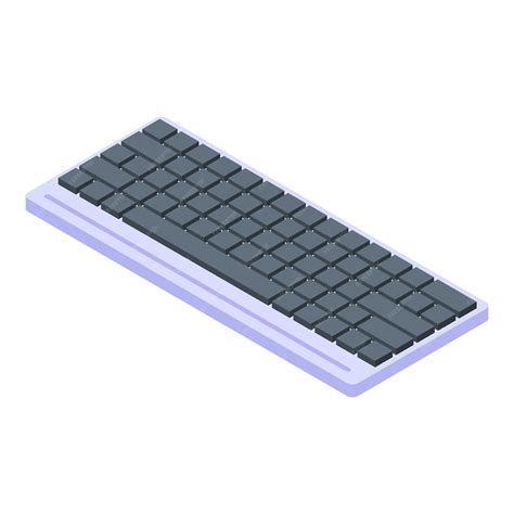 Premium Vector Keyboard Icon Isometric Of Keyboard Vector Icon For