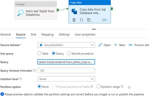 adf incremental pipeline from azure sql database to databricks