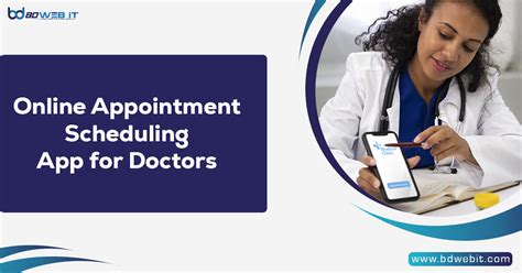Online Appointment Scheduling App For Doctors
