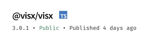 `visxvisx` Missing V300 Release On Npmjs · Issue 1651 · Airbnbvisx · Github