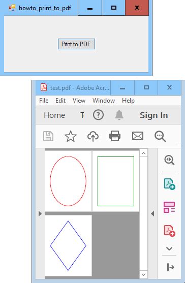 C Helper Use Microsoft Print To Pdf To Create A Pdf File In C