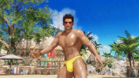 Jann Lee Sexy Speedo Sporty Swimwear Seaside Eden Cum Bara Dead Or