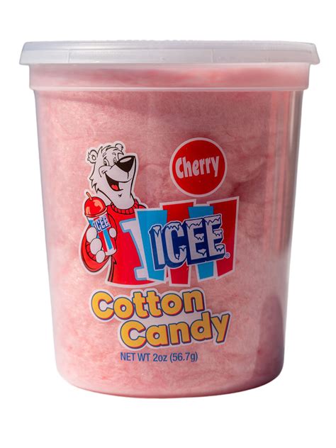 Icee Cherry Cotton Candy 4 Pack Santa Cruz Fun Foods
