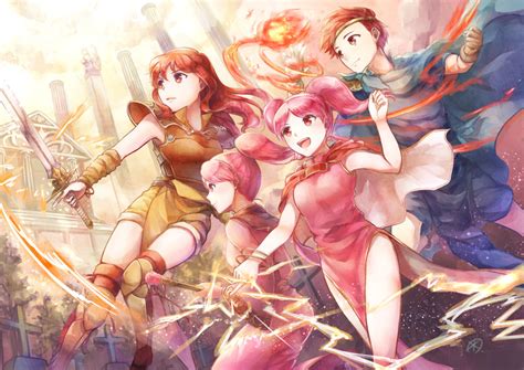 Celica Mae Genny Boey And Celica Fire Emblem And 1 More Drawn By
