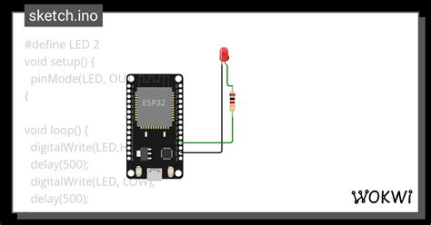 Aula 01 Sergio Wokwi Esp32 Stm32 Arduino Simulator