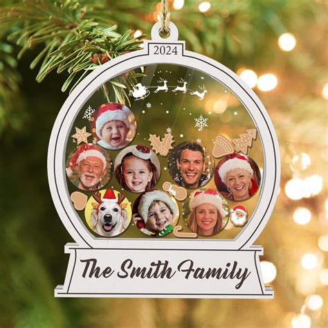 Bemaystar Personalized Photo Christmas Ornaments Ts