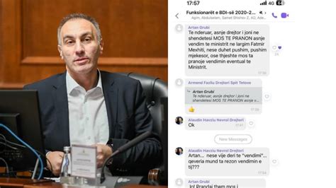 Фото Комуникација на Груби протече во јавност дава наредби на директори од здравството и им