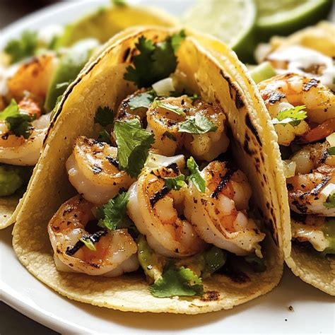 Grilled Shrimp Tacos Her Feast