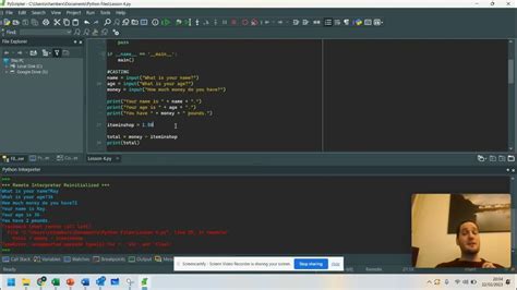 Aqa Computer Science Lesson 4 Python 310 Walkthrough Of