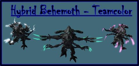 hybrid behemoth advanced zerg hybrid teamcolor files