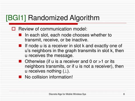 Ppt Cpsc 689 Discrete Algorithms For Mobile And Wireless Systems Powerpoint Presentation Id