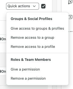 How Do I Bulk Update User Permissions Sprout Social Support