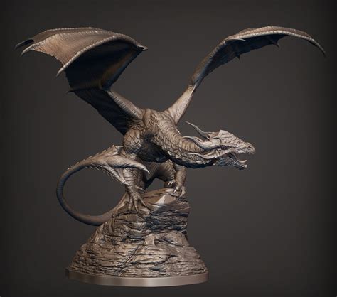 Sandifer Art Dragon Statue