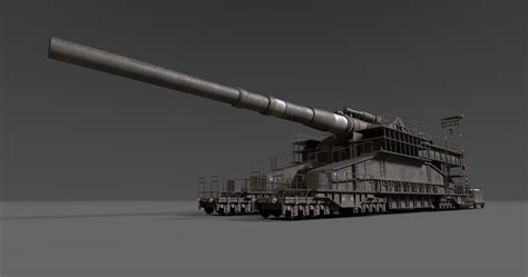 Schwerer Gustav Railway Gun On Behance