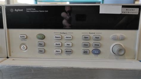 Agilent 34970a Data Acquisition Switch Unit Kaufen Auf Ricardo