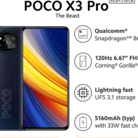 Promo Poco X3 Pro Garansi Resmi Diskon 13 Di Seller Tambun Store Rahayu Kab Bandung Blibli