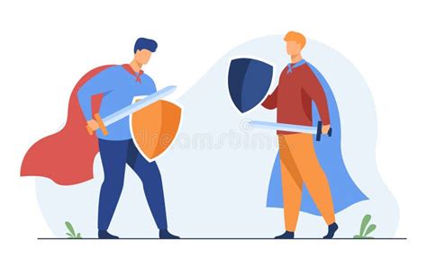 Fighting Knights Stock Illustrations 218 Fighting Knights Stock