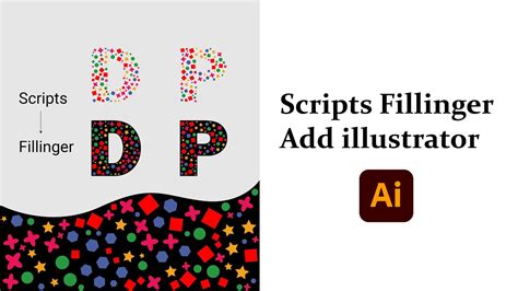 How To Scripts Fillinger Add In Illustrator Graphic Design Designer
