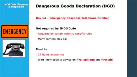 Imdg Code Consignment Procedure Pdf