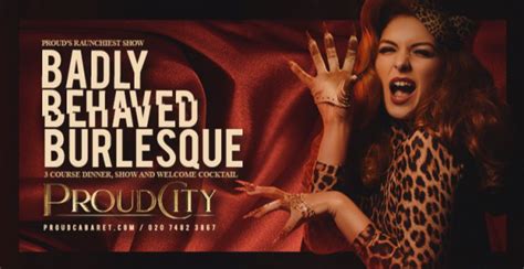 Badly Behaved Burlesque City Of London London Immersive Theatre Reviews Designmynight