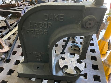 Machinist Buy Sell And Trade Dake Number One 3 Ton Arbor Press Used