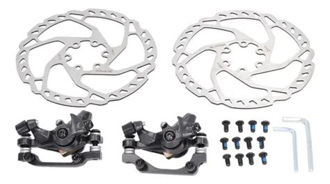 Kit De Frenos De Disco Para Bicicleta Pinzas Delanteras Y T Envío Gratis