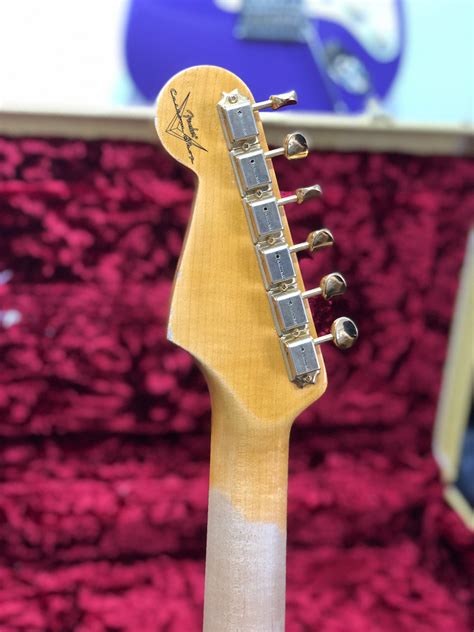 Fender Custom Shop Srv Signature Relic Cc 2019 2019 Sunburst Relic