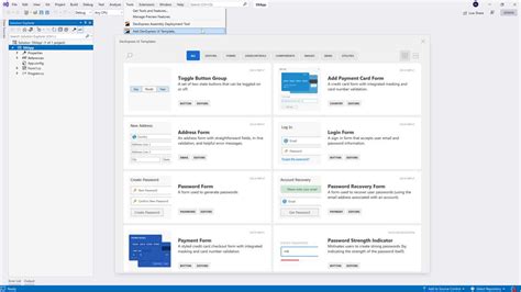 How To Use The Ui Template That Comes With Devexpress Winforms