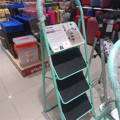 Promo Krisbowfixstep Tangga Lipat 4 Step Dengan Busa Dudukan Hitam Diskon 23 Di Seller Kulee