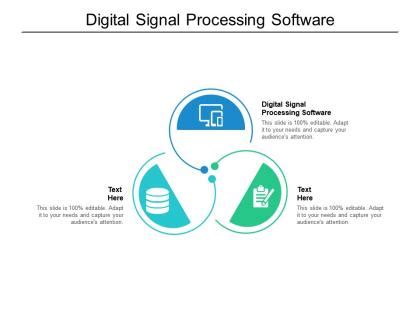 Signal Processing Techniques PowerPoint Presentation And Slides SlideTeam