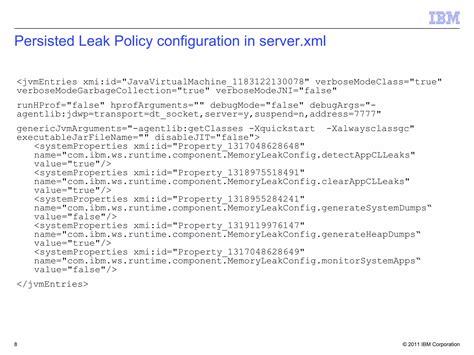 Classloader Leak Detection In Websphere Application Server Ppt Web Development Internet