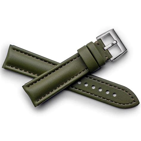 Artem Watch Straps Sailcloth And Hydroflex Rubber Holbens