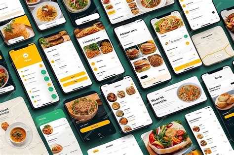 Premium Photo Iphone Call Screen Concept Ui Set With Realistic Blurry Background