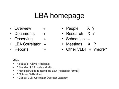 LBA05 Ops Meeting Tasso Tzioumis Ppt Download