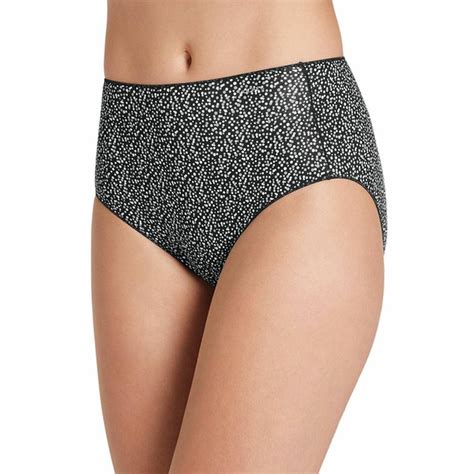 Jockey Womens Splatter Dot No Panty Line Promise Tactel Hip Briefs