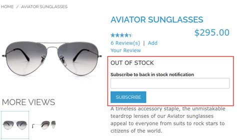Guide For Out Of Stock Notification For Magento 1 Amasty Extensions Faq